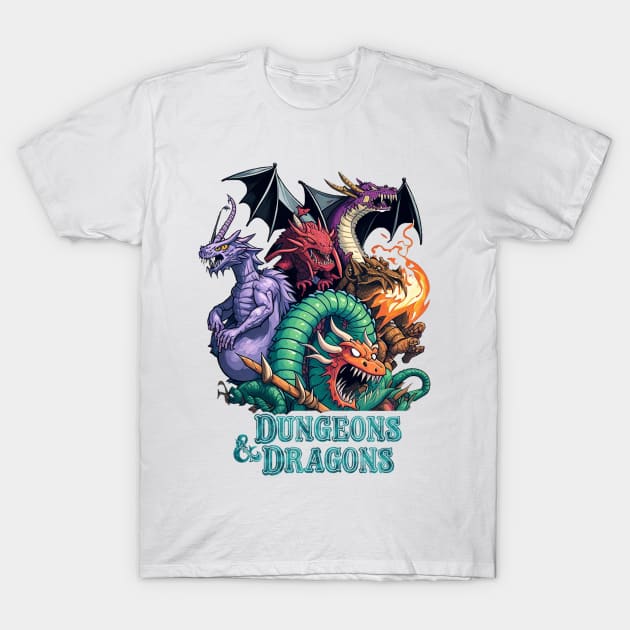 Dungeons & Dragons - Dungeonsanddragons - T-Shirt | TeePublic